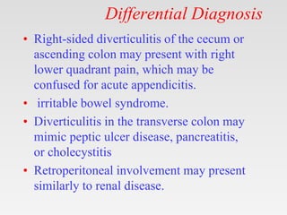Diverticular disease of colon.pptx
