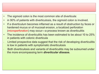 Diverticulitis | PPTX