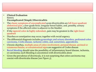 Diverticulitis | PPTX