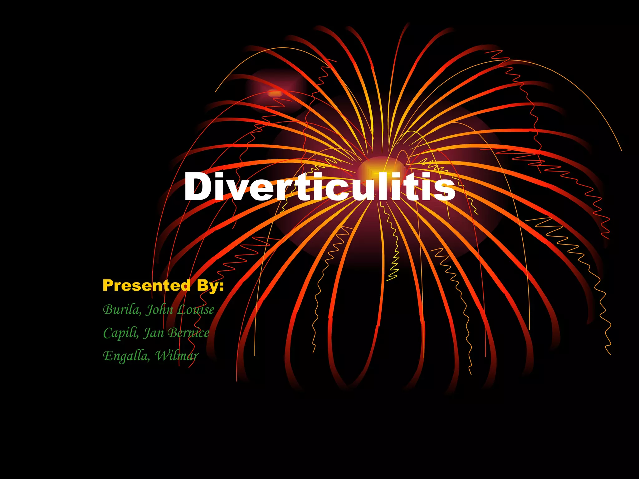 Diverticulitis | PPT