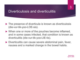 colonic diverticulosis.ppt