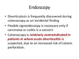 Diverticulosis and diverticular disease | PPTX