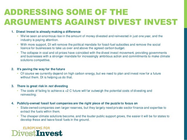 An introduction to Divest invest