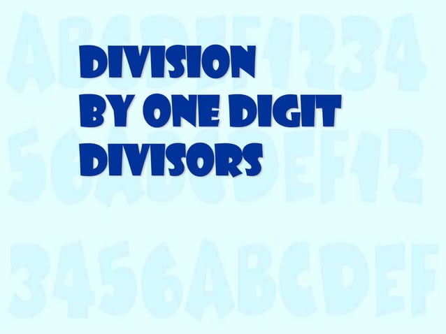 divide.ppt