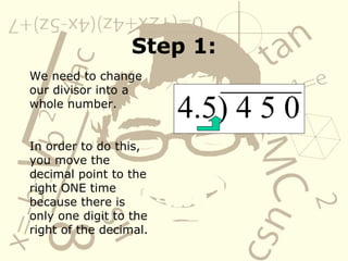Divide by a Decimal | PPT