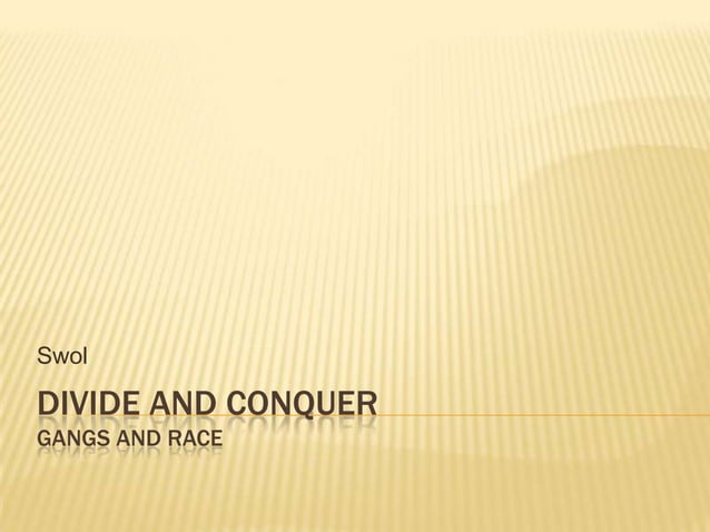 Divide and Conquer | PPT