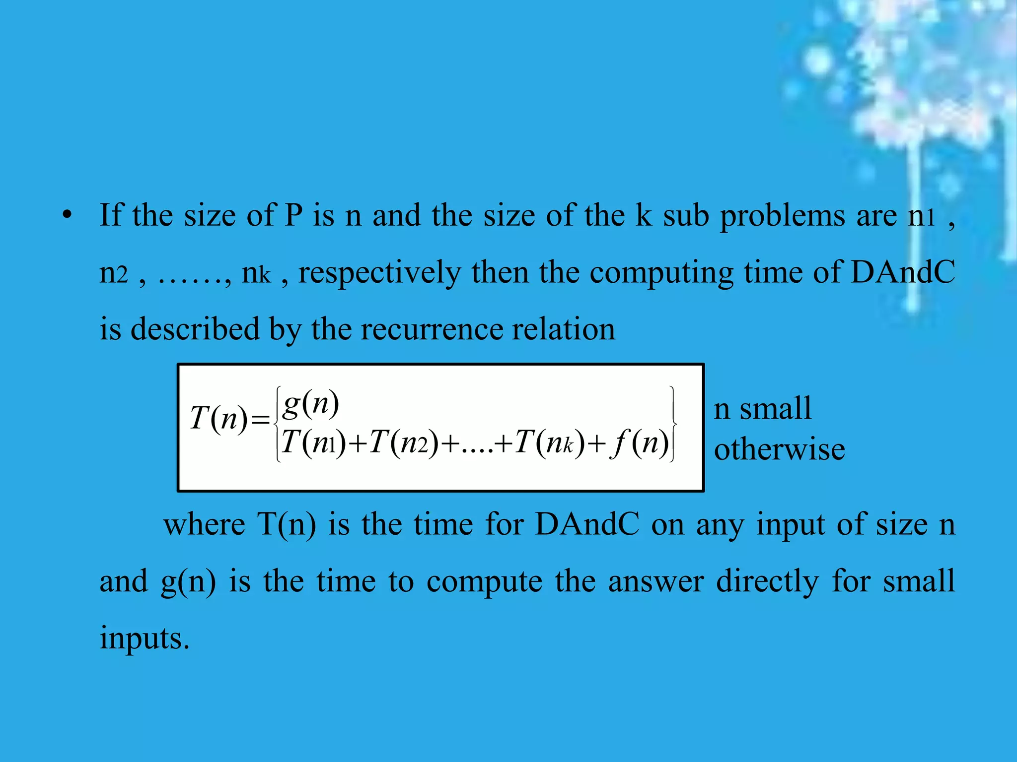 Divide and conquer | PPTX