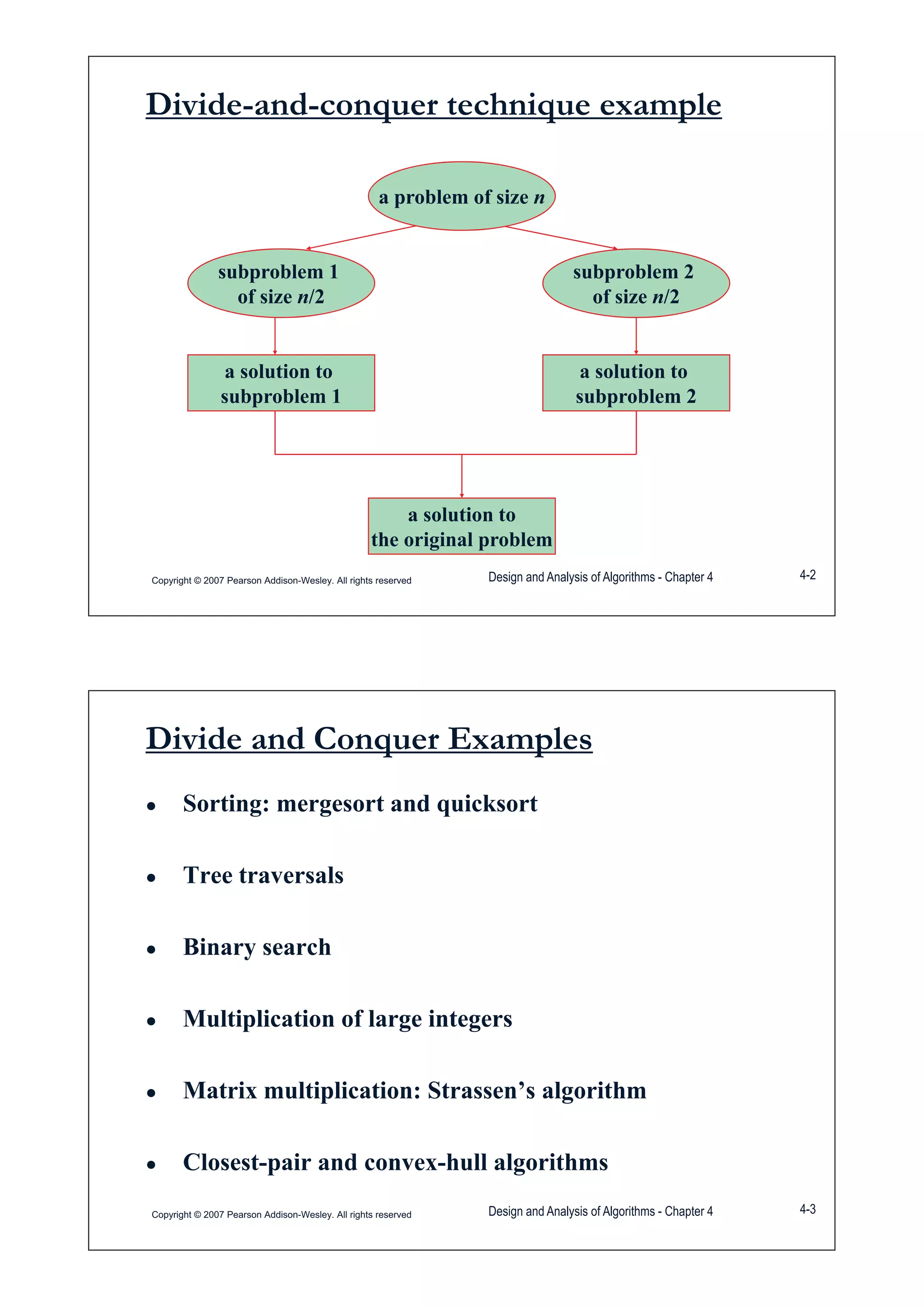 Divide and conquer | PDF