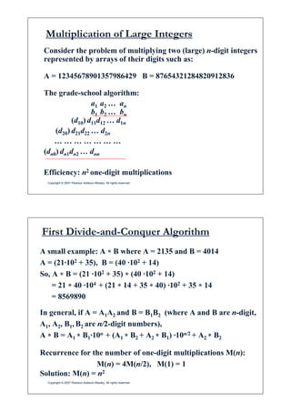 Divide and conquer | PDF | Programming Languages | Computing