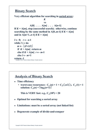 Divide and conquer | PDF | Programming Languages | Computing
