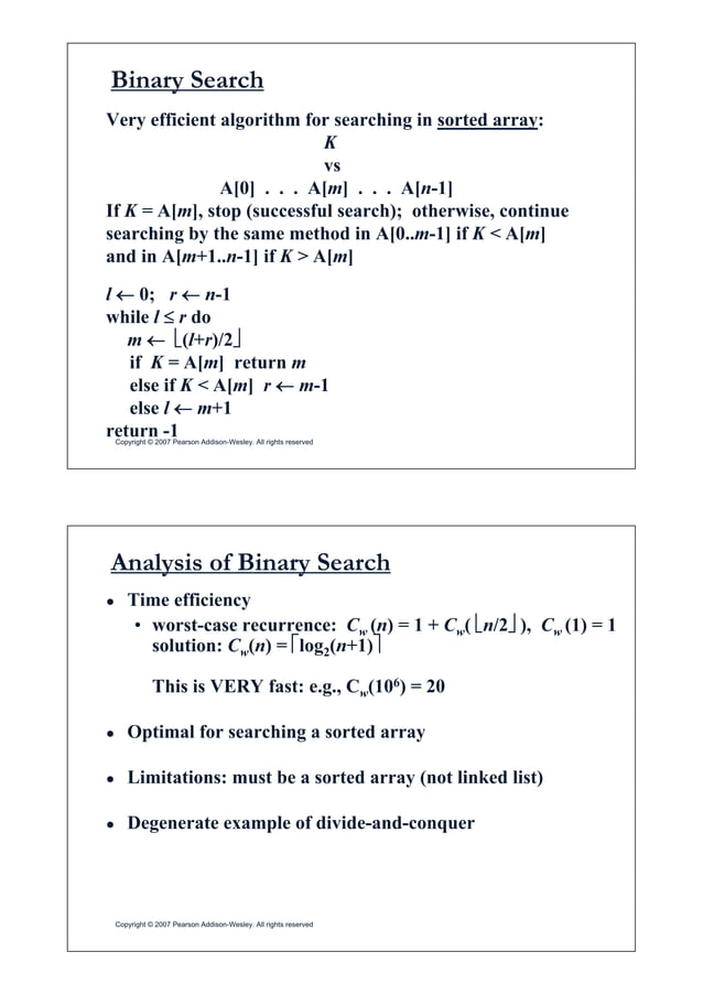 Divide and conquer | PDF | Programming Languages | Computing