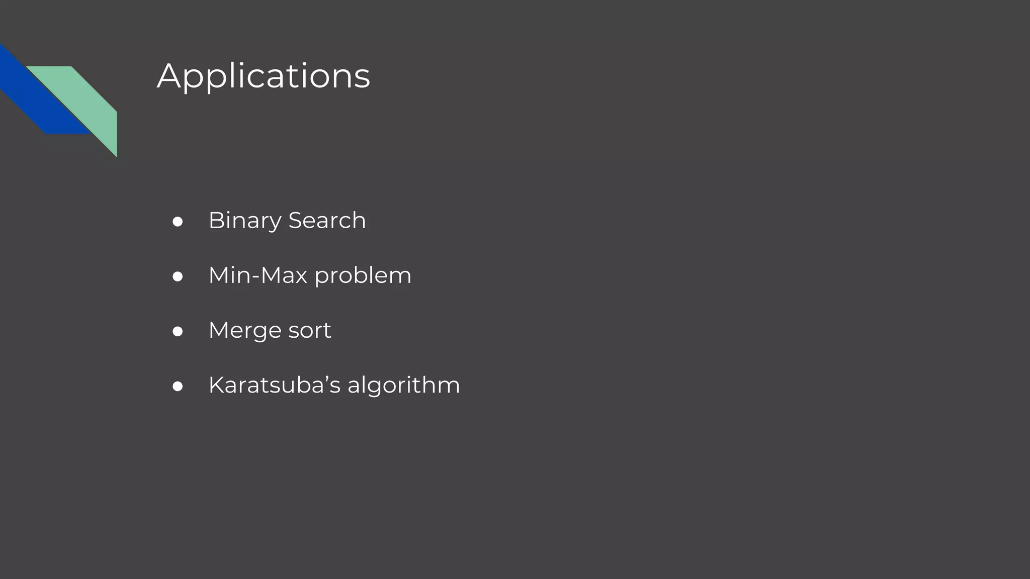 Divide And Conquerpptx Programming Languages Computing