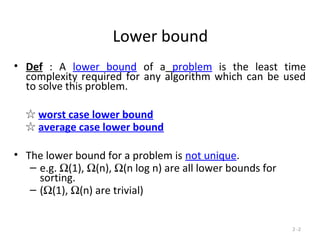 Divide and conquer surfing lower bounds | PPT