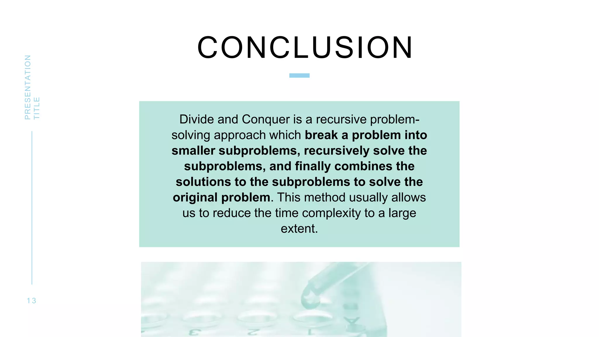 Divide And Conquer Approach Pptx
