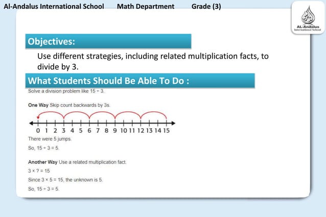 Divide by 3.pptx | Homework and Study | Education