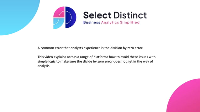 Divide By Zero Errors Ppt 