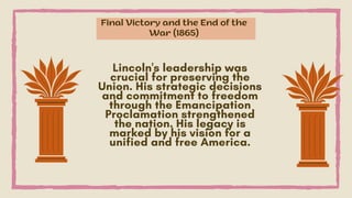 Divided America and Abraham Lincoln's Role | PDF