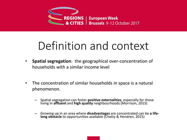 Divided cities: understanding income segregation in metropolitan areas ...