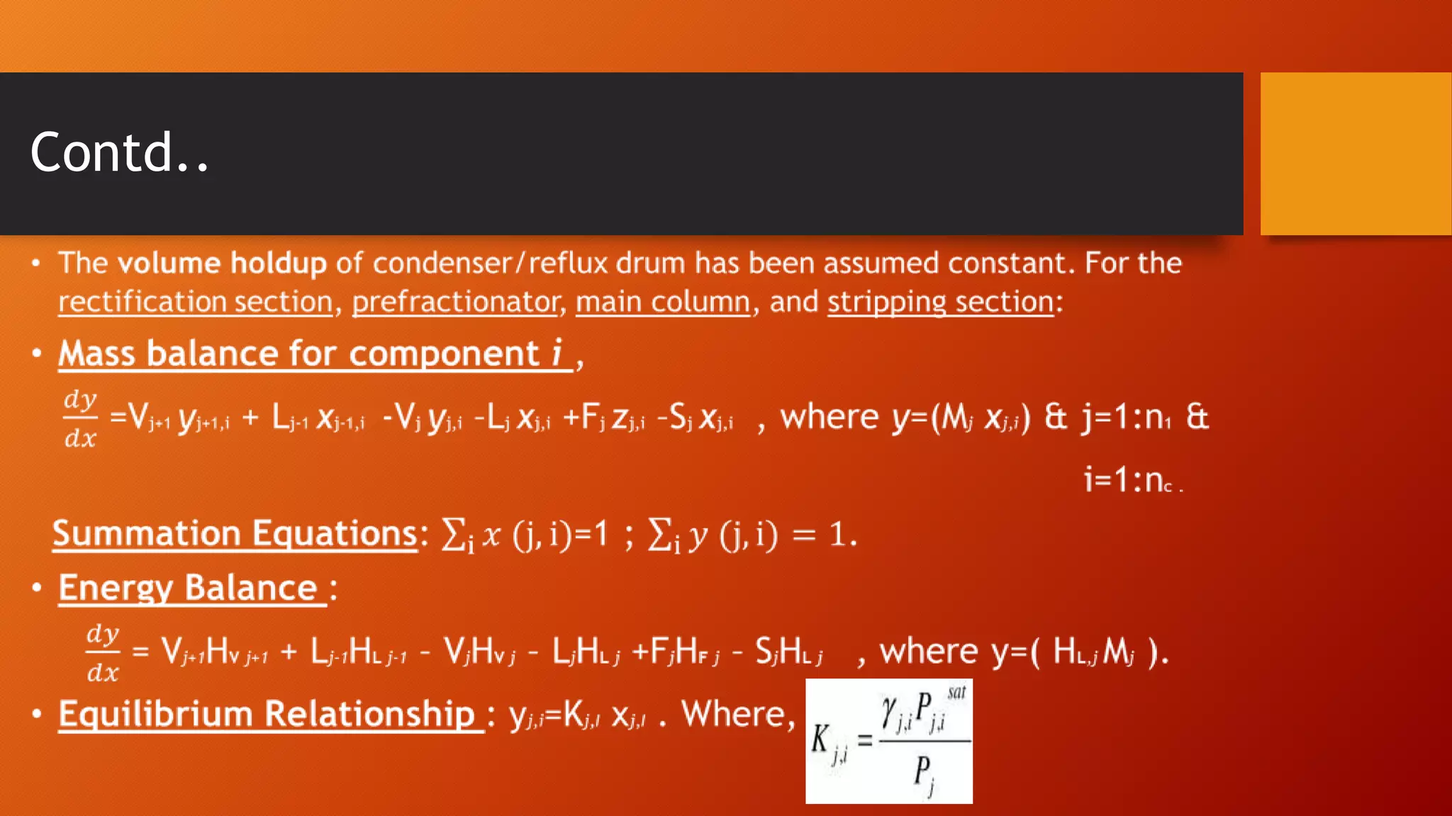 Divided Wall Distillation Column | PPTX