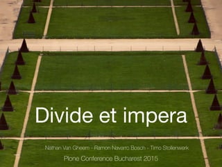 Divide et impera | PPT