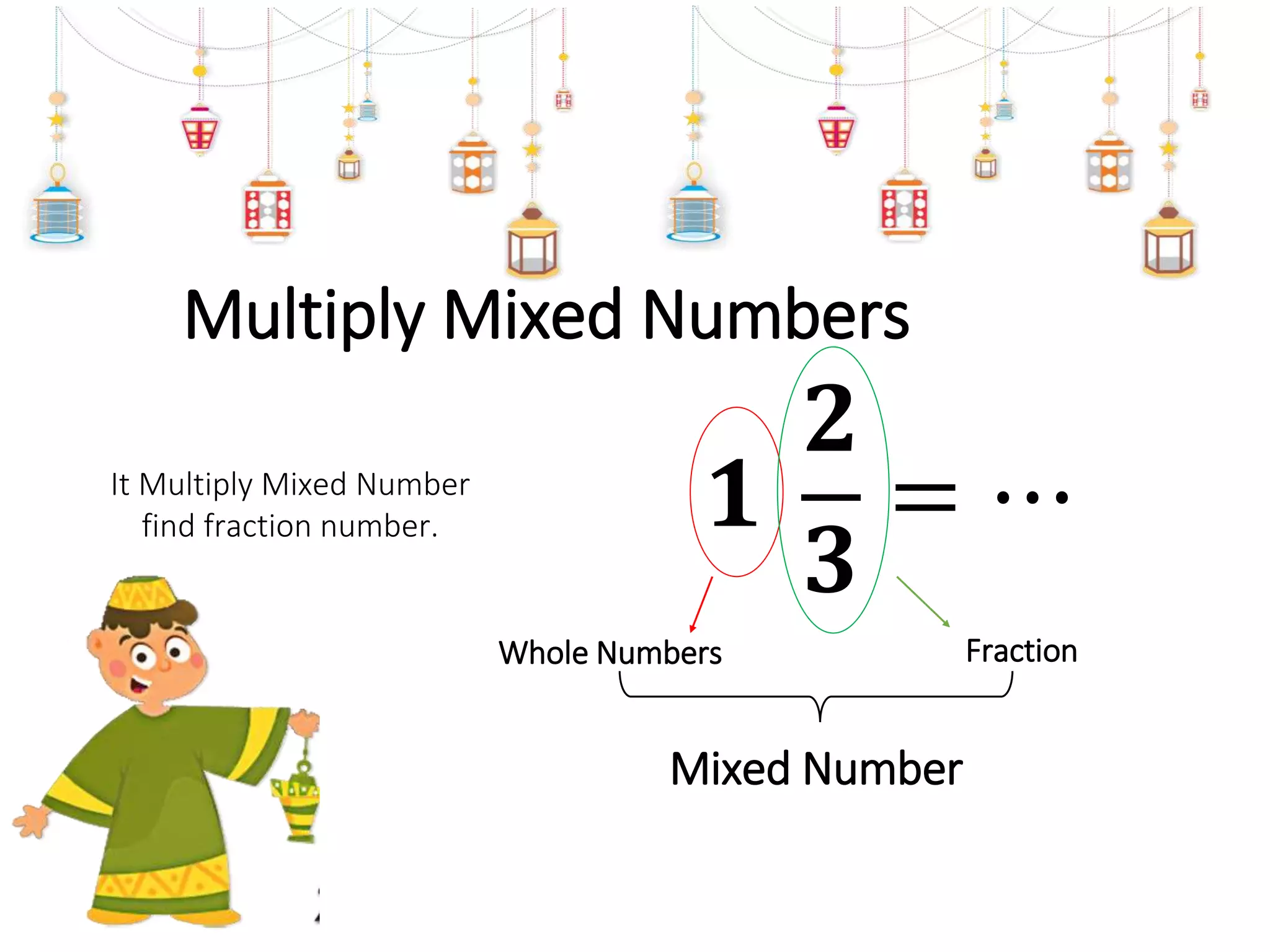 Divideing and multiply whole number by fractions | PPTX