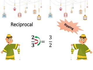 Divideing and multiply whole number by fractions | PPTX