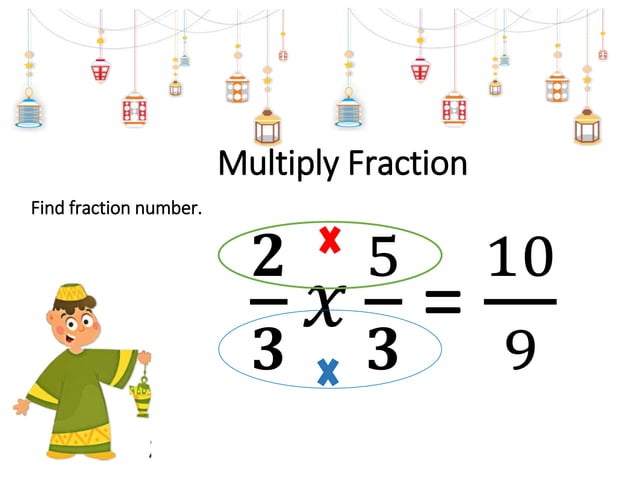 Divideing and multiply whole number by fractions | PPTX