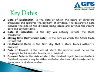 What is Dividend | PPTX