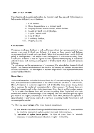 Dividend Decisions.pdf | Stocks and Bonds | Personal Investing