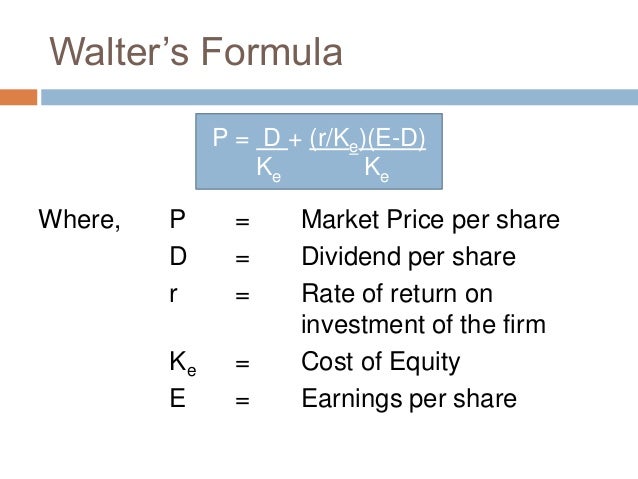 Dividend Decision Theories dividend-decision-theories