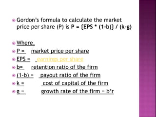 Walter And Gordan theories | PPTX
