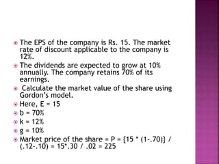 Walter And Gordan theories | PPTX