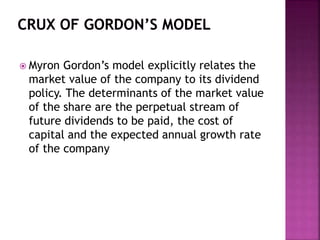 Walter And Gordan theories | PPTX