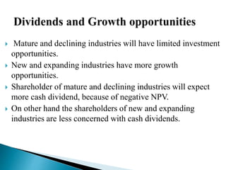 Dividend issues | PPTX