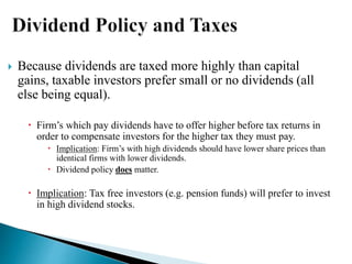 Dividend issues | PPTX