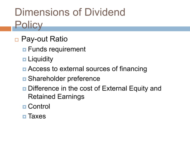 Dividend Policy and Dividend Decision Theories.pptx