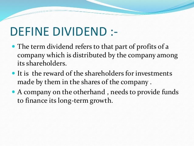 What Are Dividend Stocks Definition Meaning Example