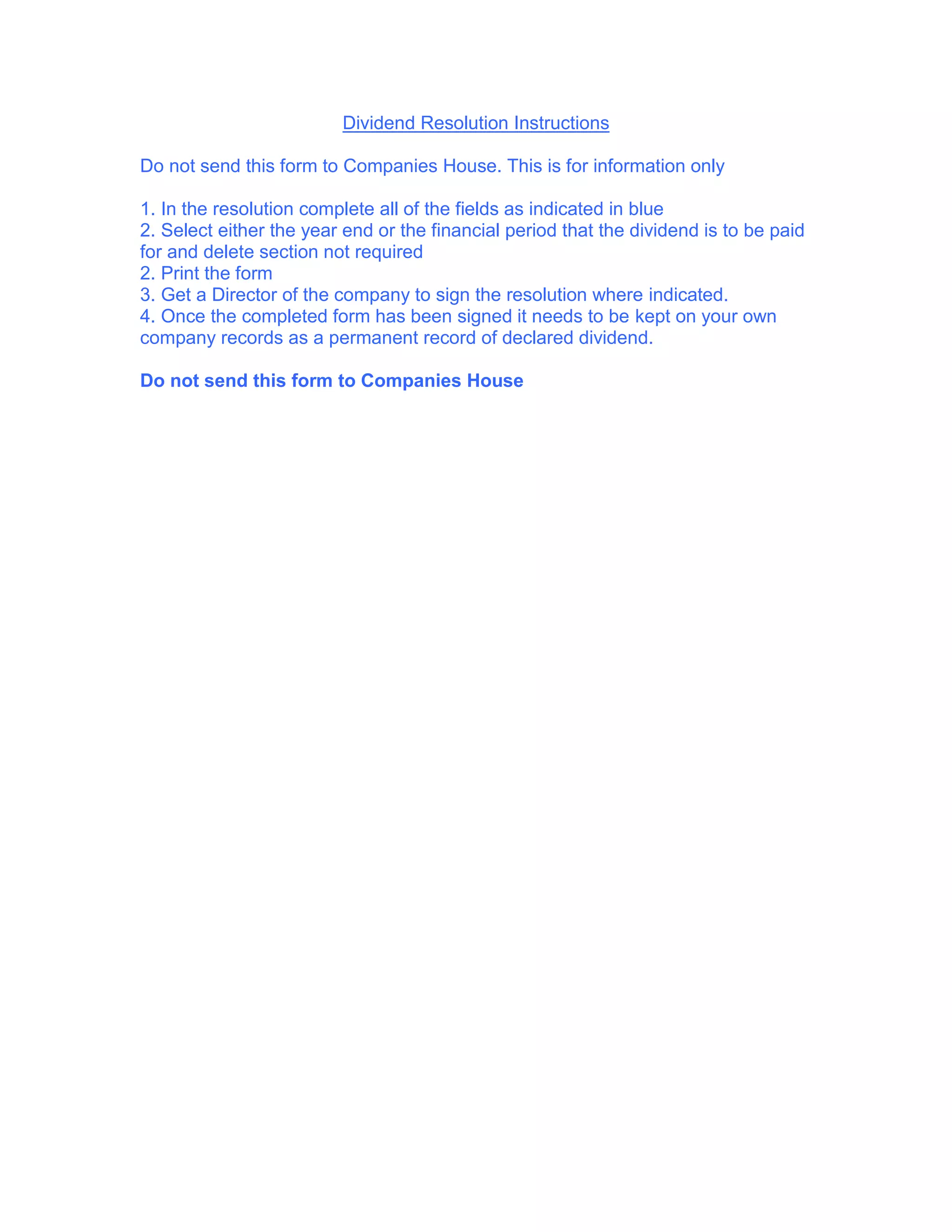 Dividend Resolution.doc