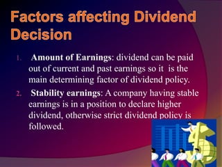 Dividends decision | PPT