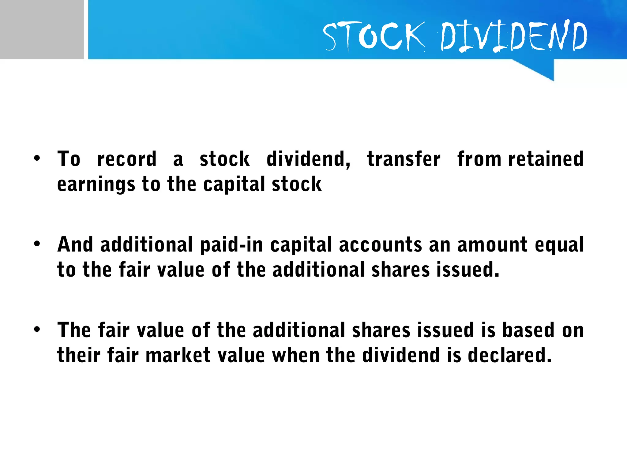 Dividend Types | PPT