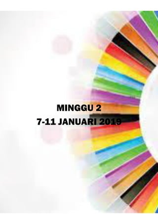 Divider minggu persekolahan 2019 kumpulan b | PDF