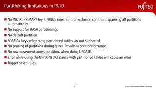 Divide and Rule partitioning in pg11 | PPT