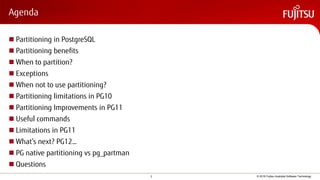 Divide and Rule partitioning in pg11 | PPT