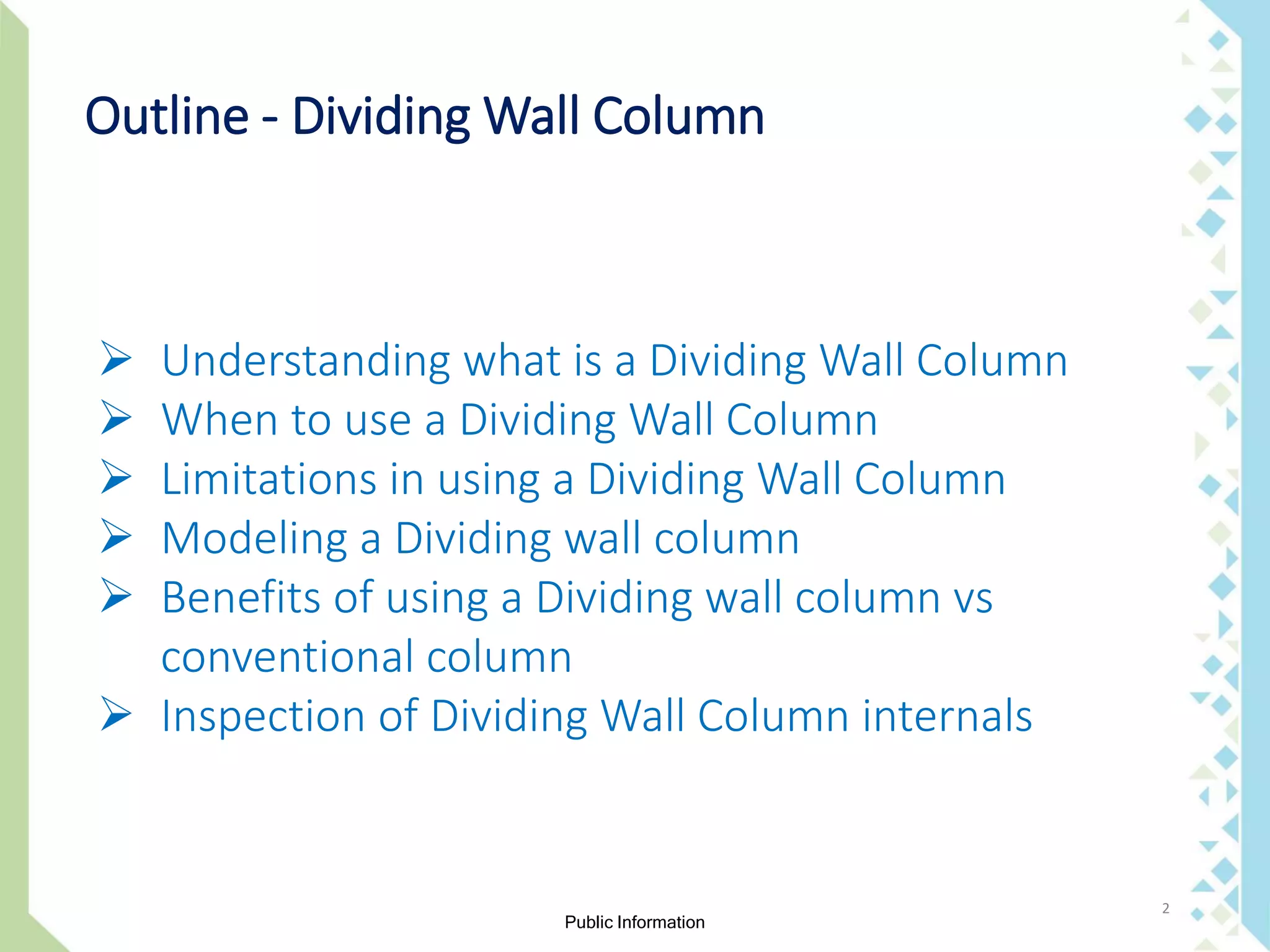 Divide your distillation column with confidence | PDF