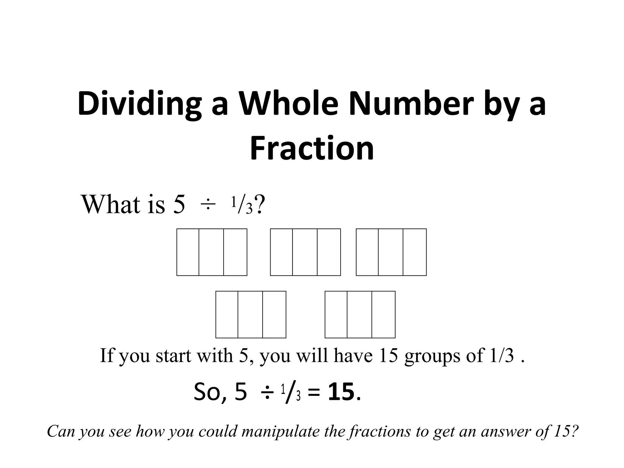Dividing Fractions | PPT