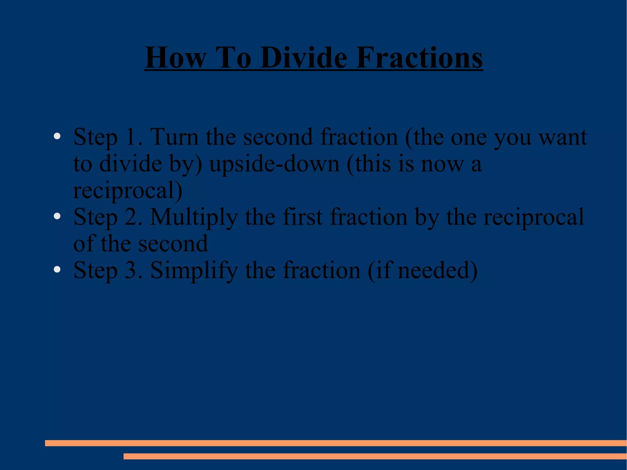 Dividing Fractions | PPT | Physics | Science