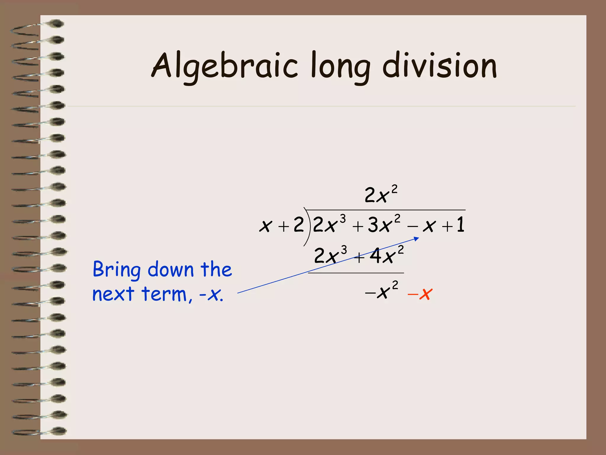 Dividing Polynomials Slide Share | PPT