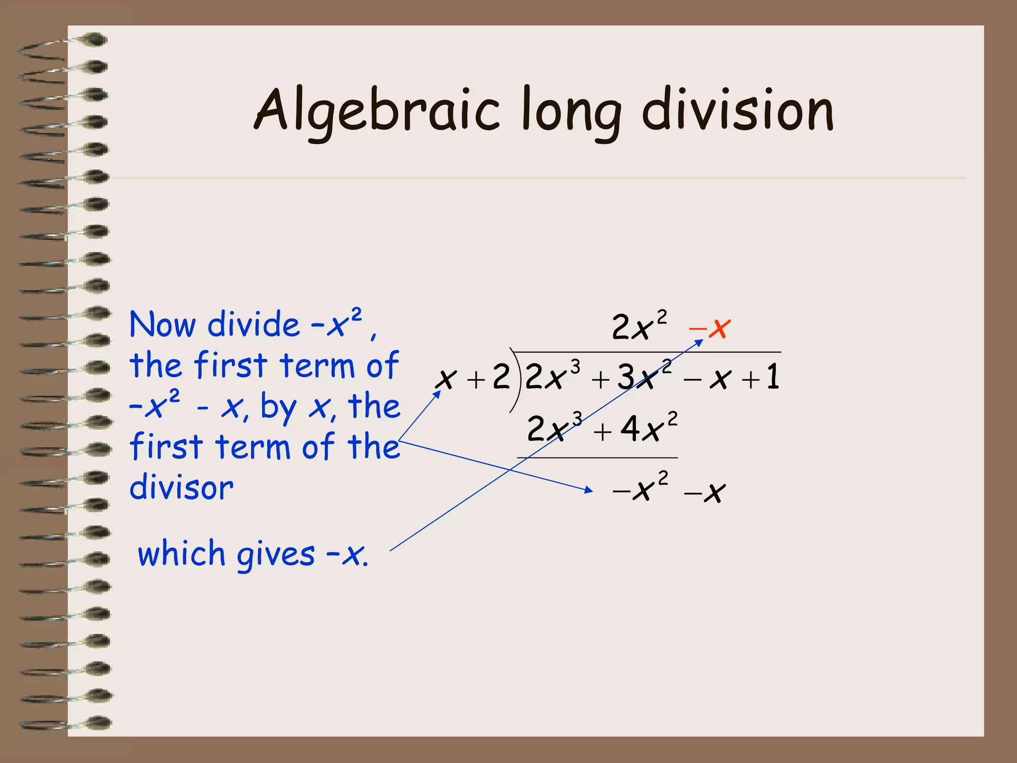 Dividing Polynomials Slide Share | PPT