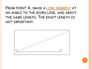 Dividing a segment into several equal parts | PPTX