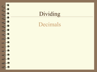 Dividing Decimals | PPTX